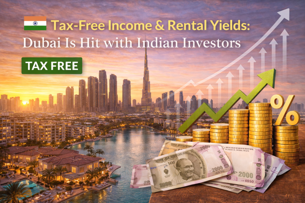 Tax-Free Income & Rental Yields: Dubai Is Hit with Indian Investors